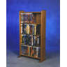 Rebrilliant Shelf-Style Wooden DVD/VHS Rack - 07 Series & Reviews | Wayfair