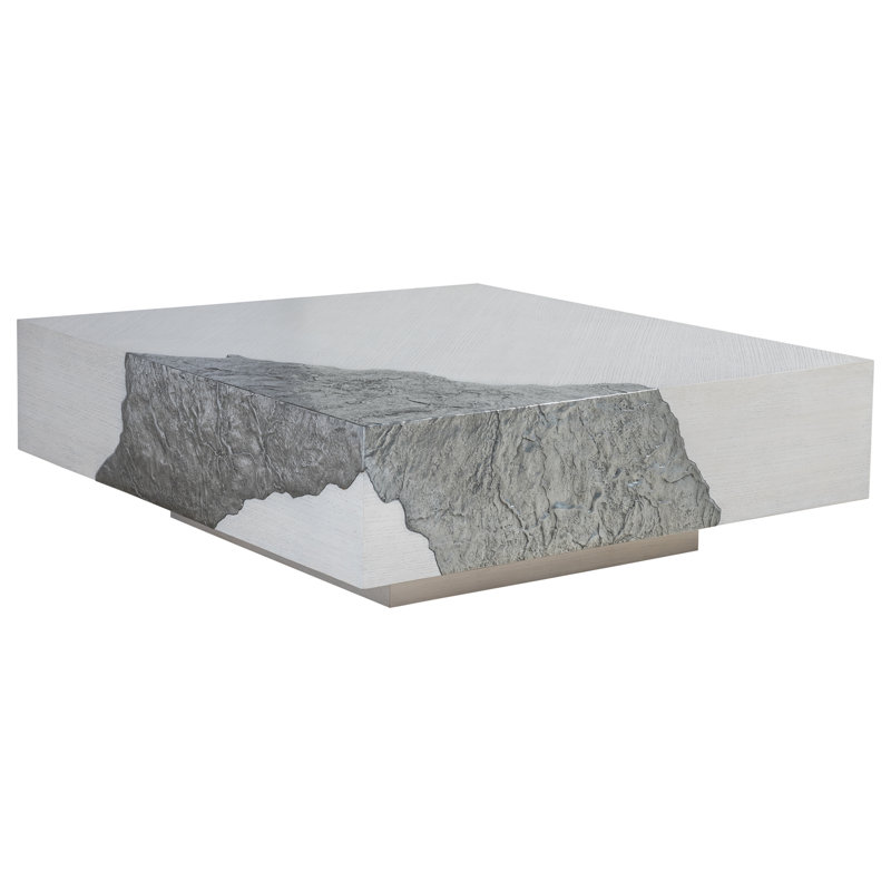 Artistica Home Contago Solid Wood Block Cocktail Table | Wayfair