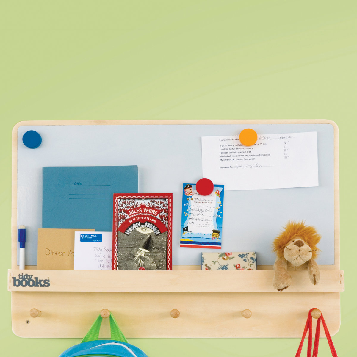 Tidy Books Wall Mounted Magnetic Board Magnetic Board | Wayfair