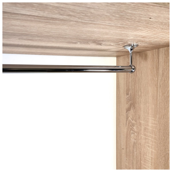 Rebrilliant Cleo Metal Closet Rod | Wayfair.co.uk