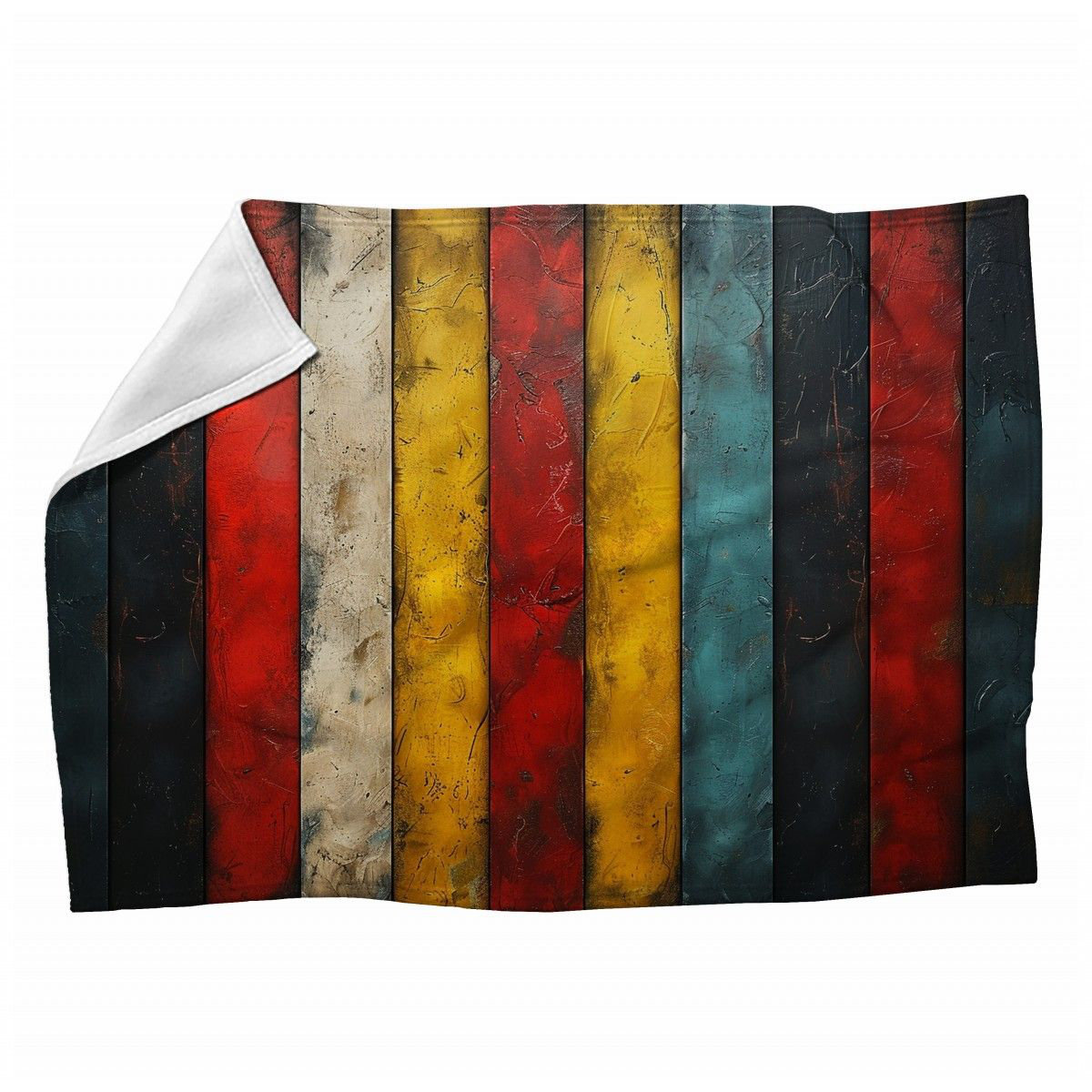 VisionDecor Vertical Lines Fleece Throw Blanket - Abstract Throws for ...