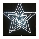 The Holiday Aisle® 36 Point Star Center Snowflake Lighted Display ...