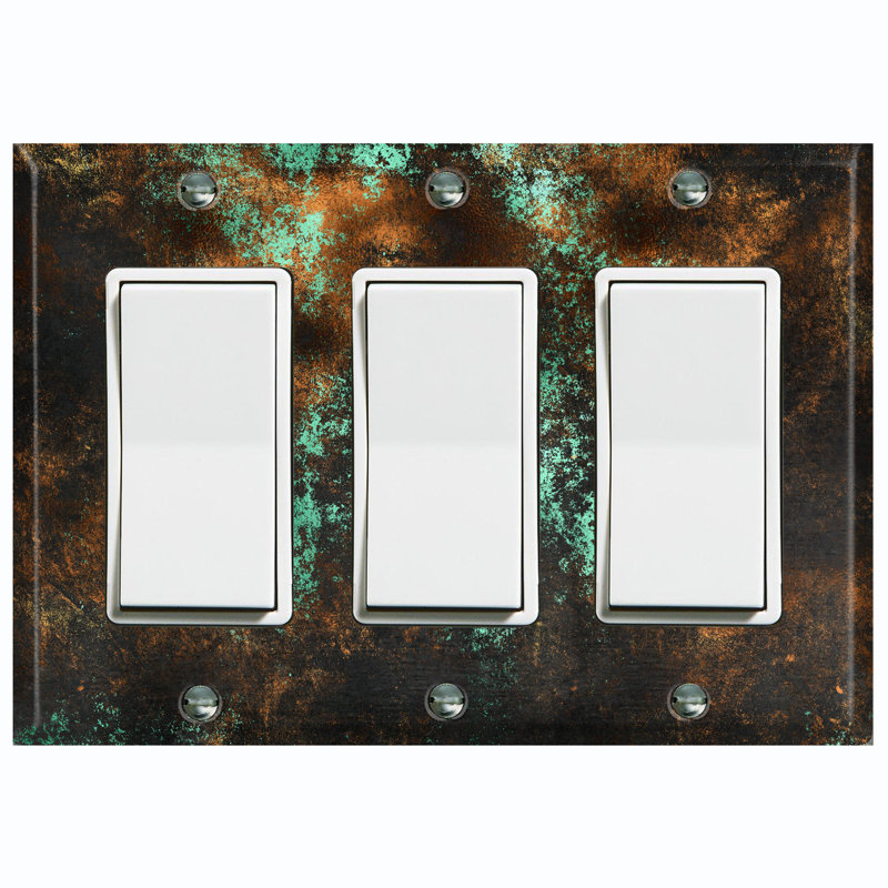 WorldAcc 3-Gang Rocker Wall Plate | Wayfair