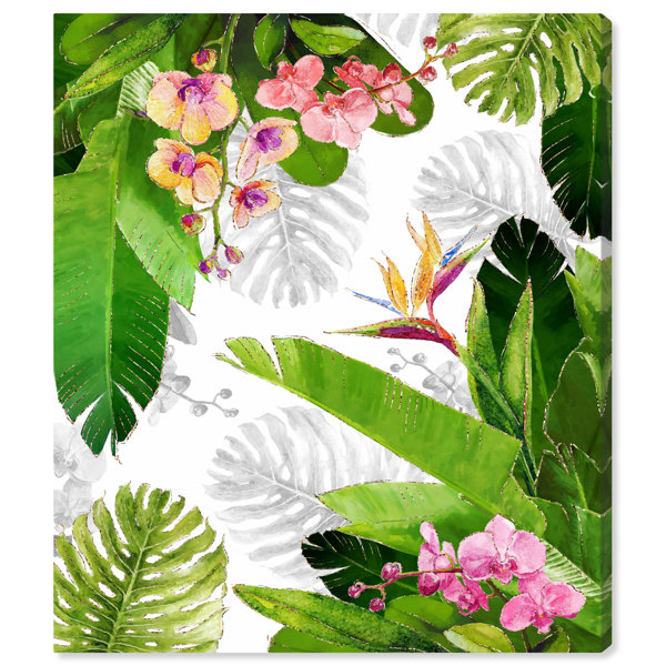 Oliver Gal Beautifully Green Tropical - Graphic Art - Wayfair Canada