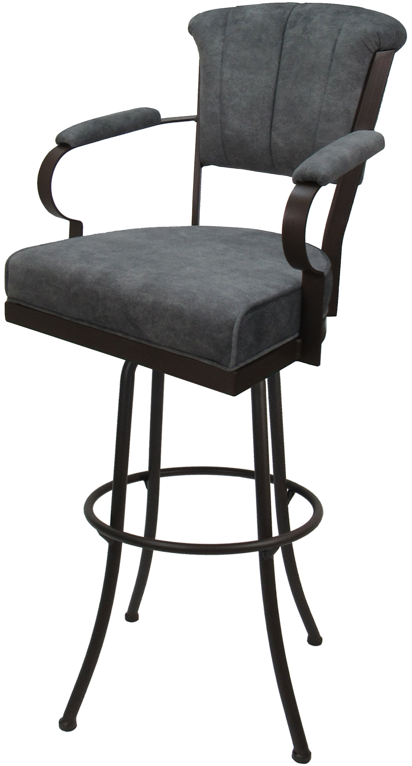 Williston Forge Joshim Swivel 34.00'' Extra Tall Stool | Wayfair