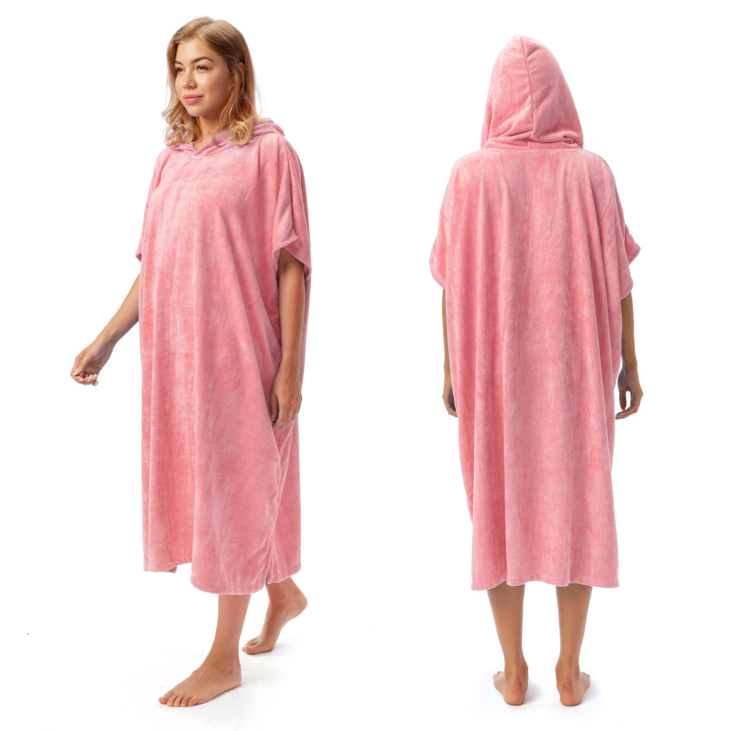 Tirrinia Surf Poncho Changing Towel with Hood, Quick Dry Microfiber ...