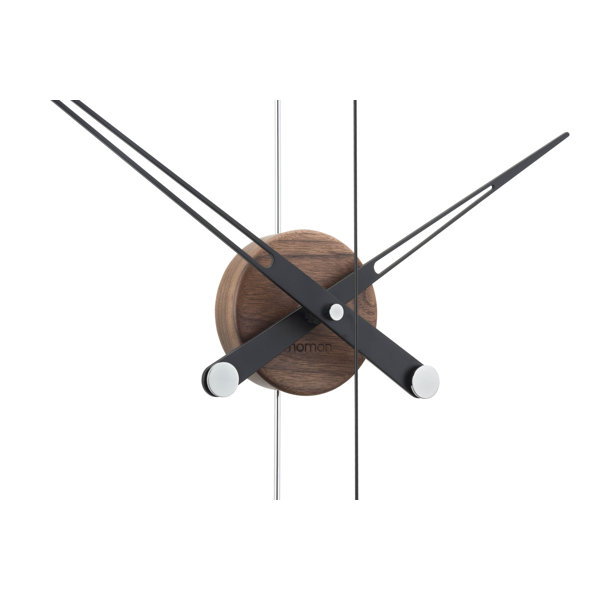 Nomon Barcelona Solid Wood Wall Clock | Wayfair