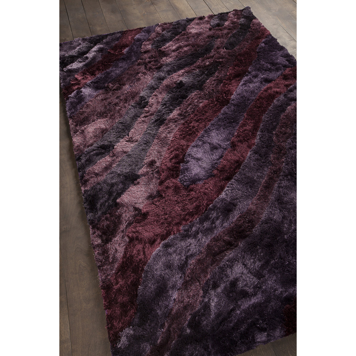 Orren Ellis Helene Authentic Hand-Woven Handmade Purple & Pink & Black ...