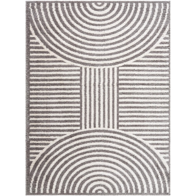 Ebern Designs Zuhur Washable Geometric Rug & Reviews | Wayfair
