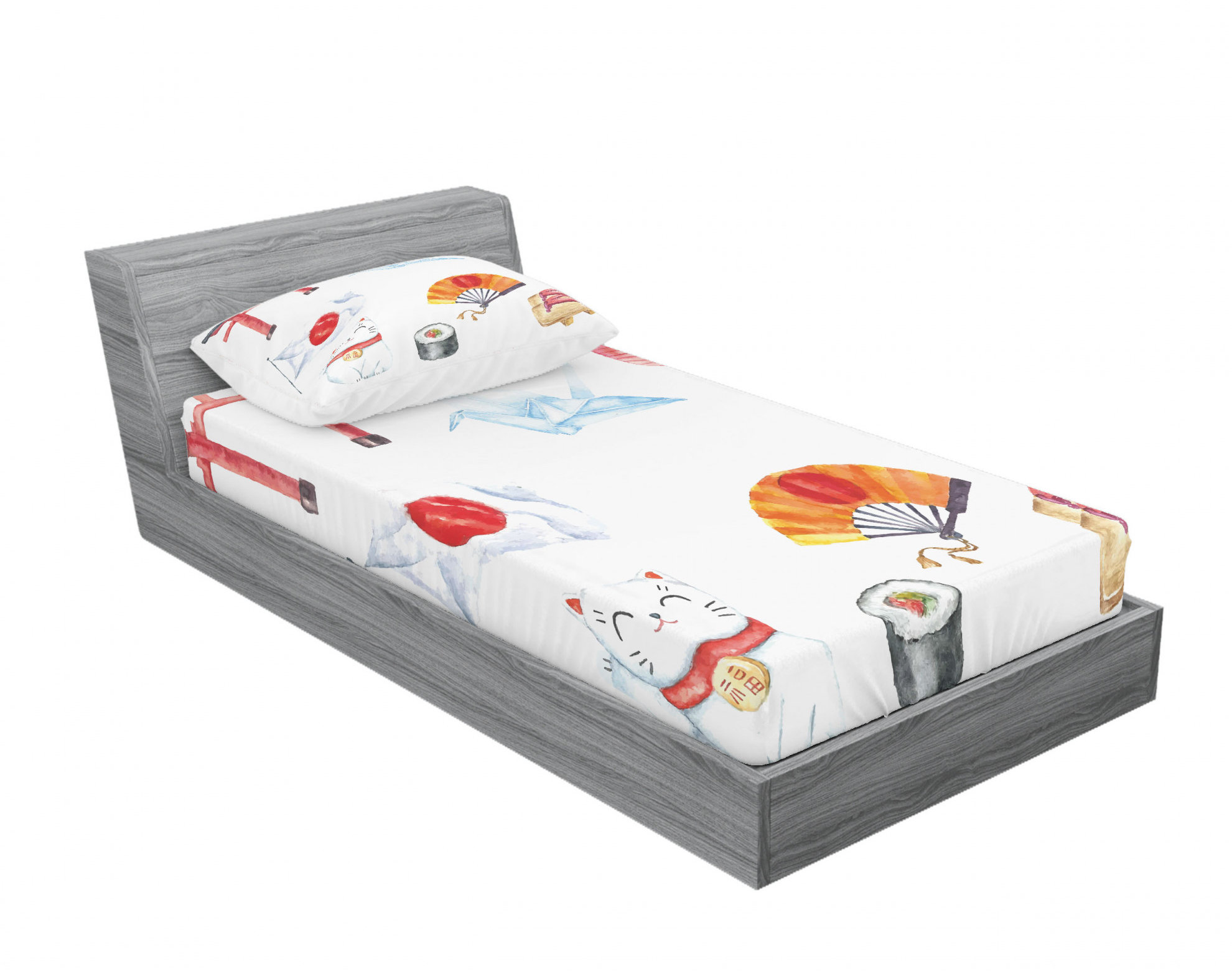 Ambesonne Hand Drawn Elements Abstractâ Sheet Set | Wayfair