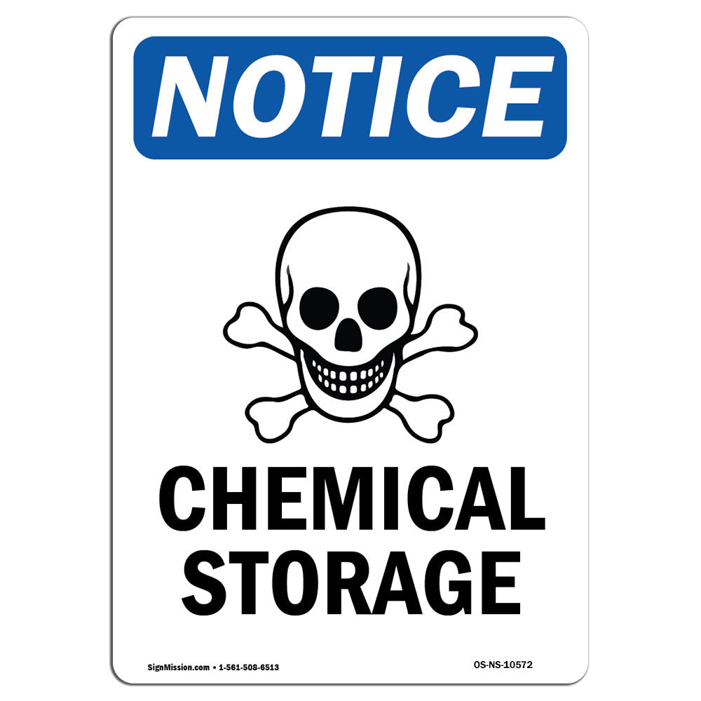 SignMission Chemical Storage Sign | Wayfair