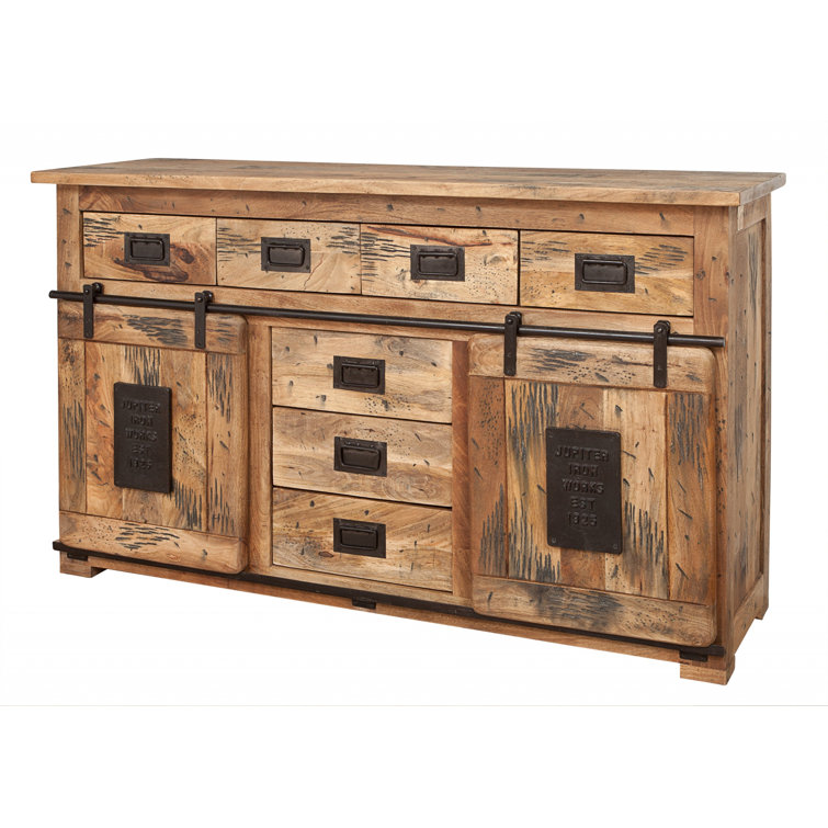 Massivmoebel24 Railway 150cm Sideboard & Reviews | Wayfair.ie