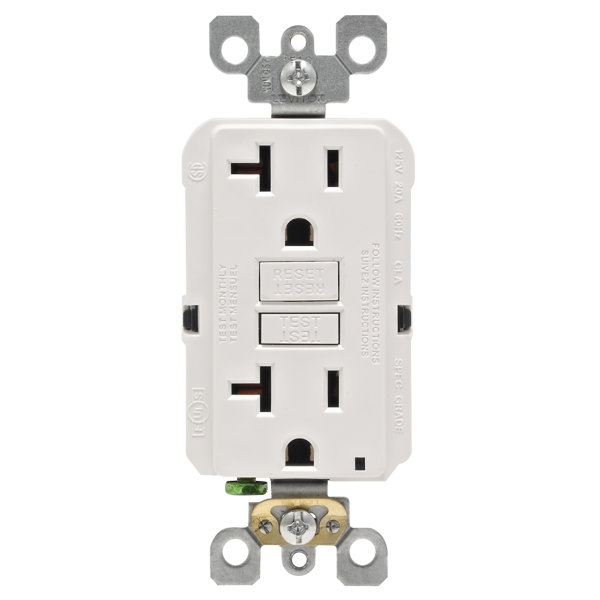 Leviton 20-Amp GFCI Outlet - Wayfair Canada