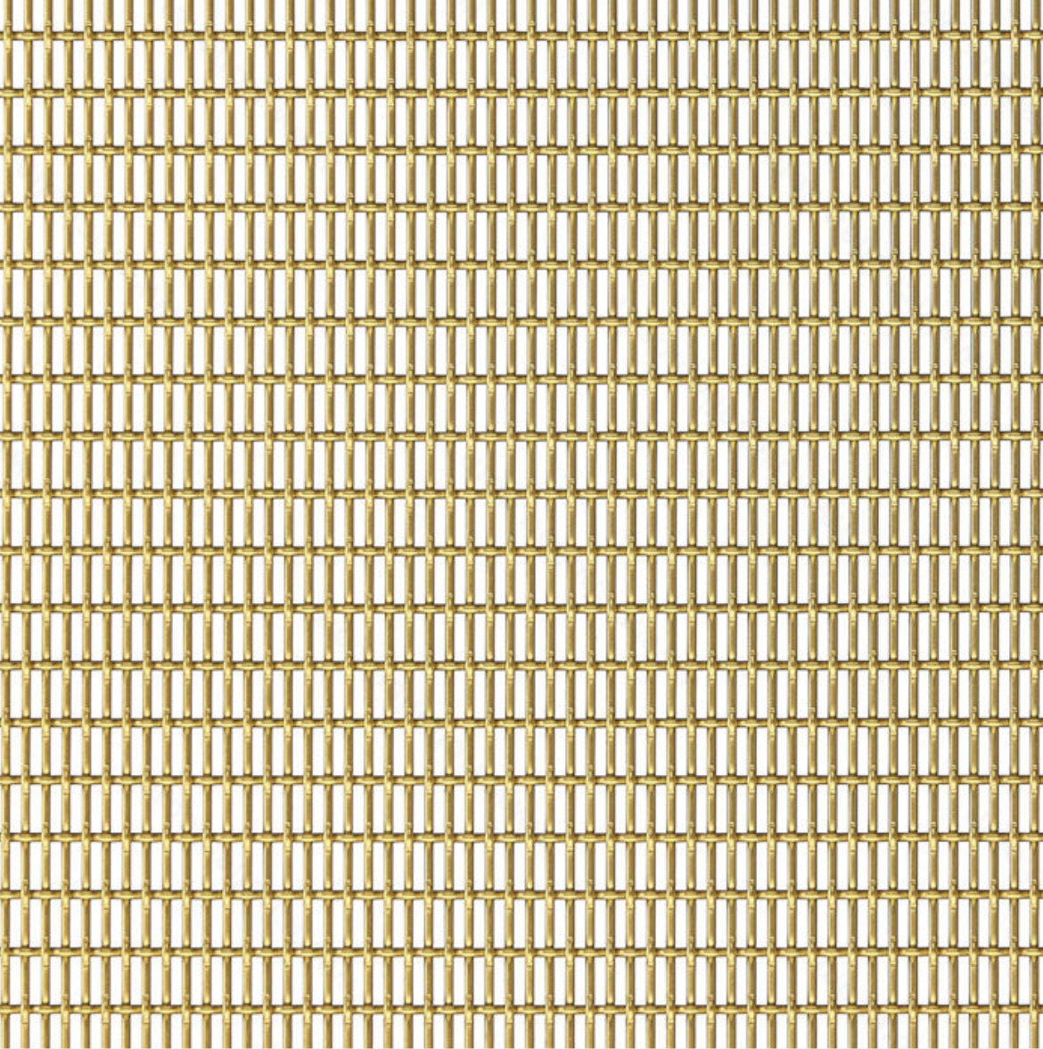 rustikehome.com Wire Mesh Brass 3-3/4" Architectural Woven Satin Brass ...