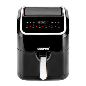 Geepas Vortex 5L Digital Air Fryer 10-In-1 Convection Air Fryer ...