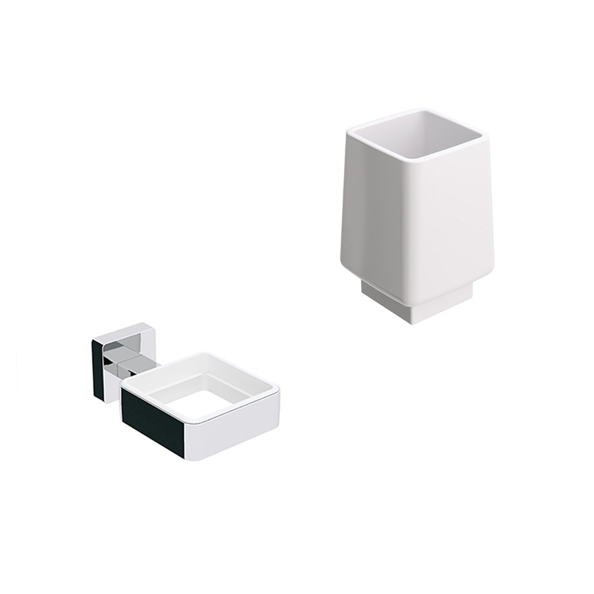 WS Bath Collections Dado Bathroom Accessory Set | Wayfair