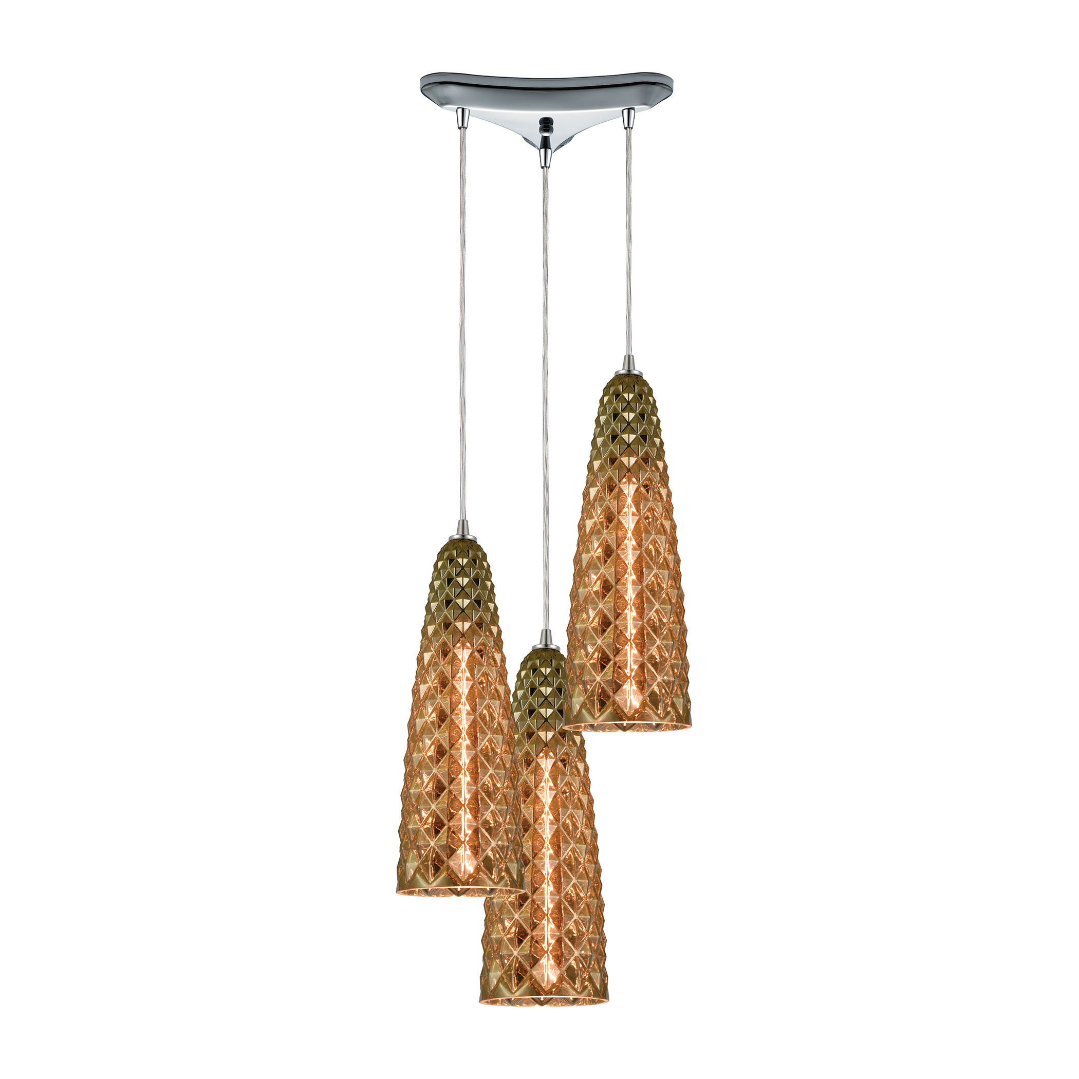 Mercer41 Nikina 3 - Light Pendant | Wayfair
