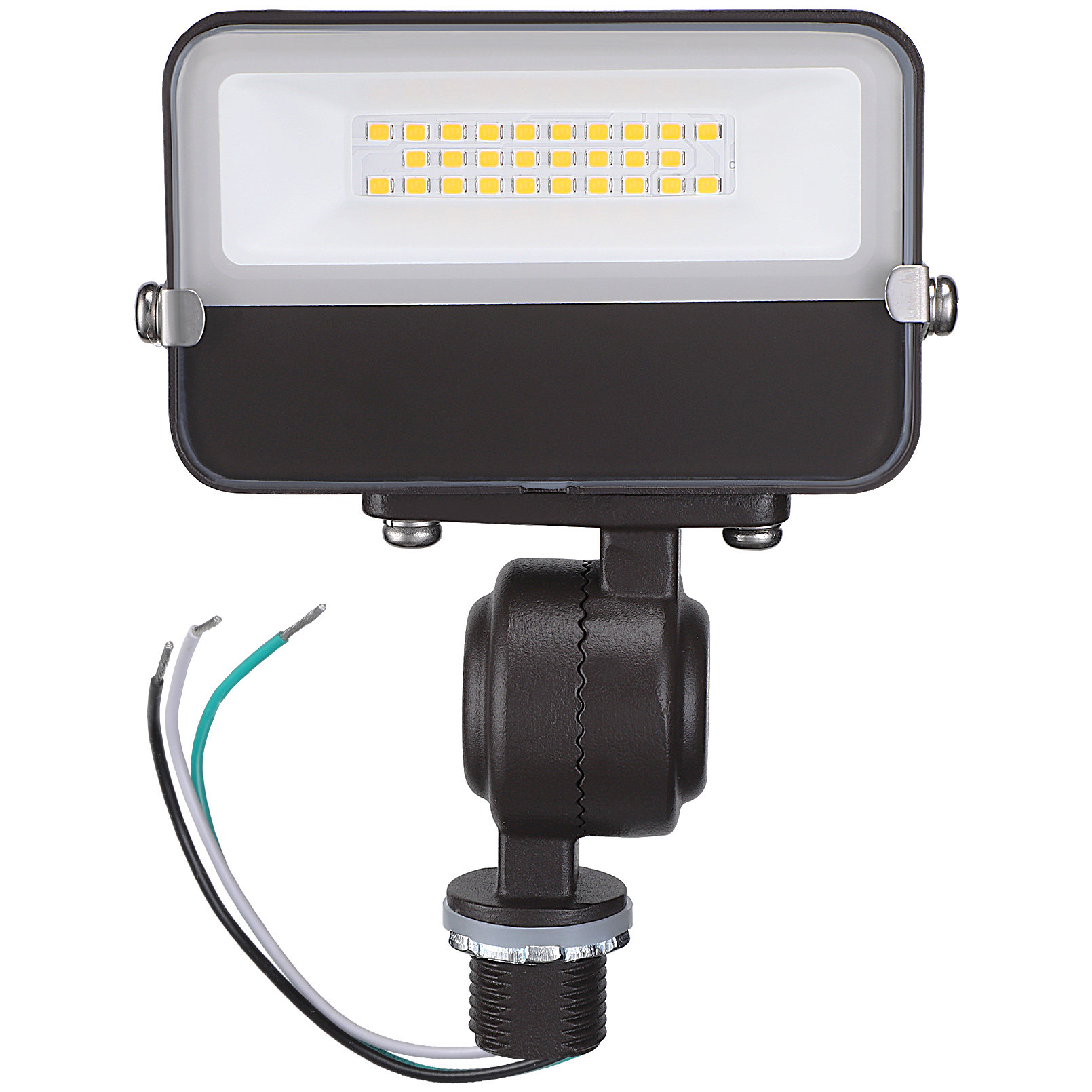 LEDVANS LED Outdoor Security Flood Light Knuckle Mount 5000K Daylight ...
