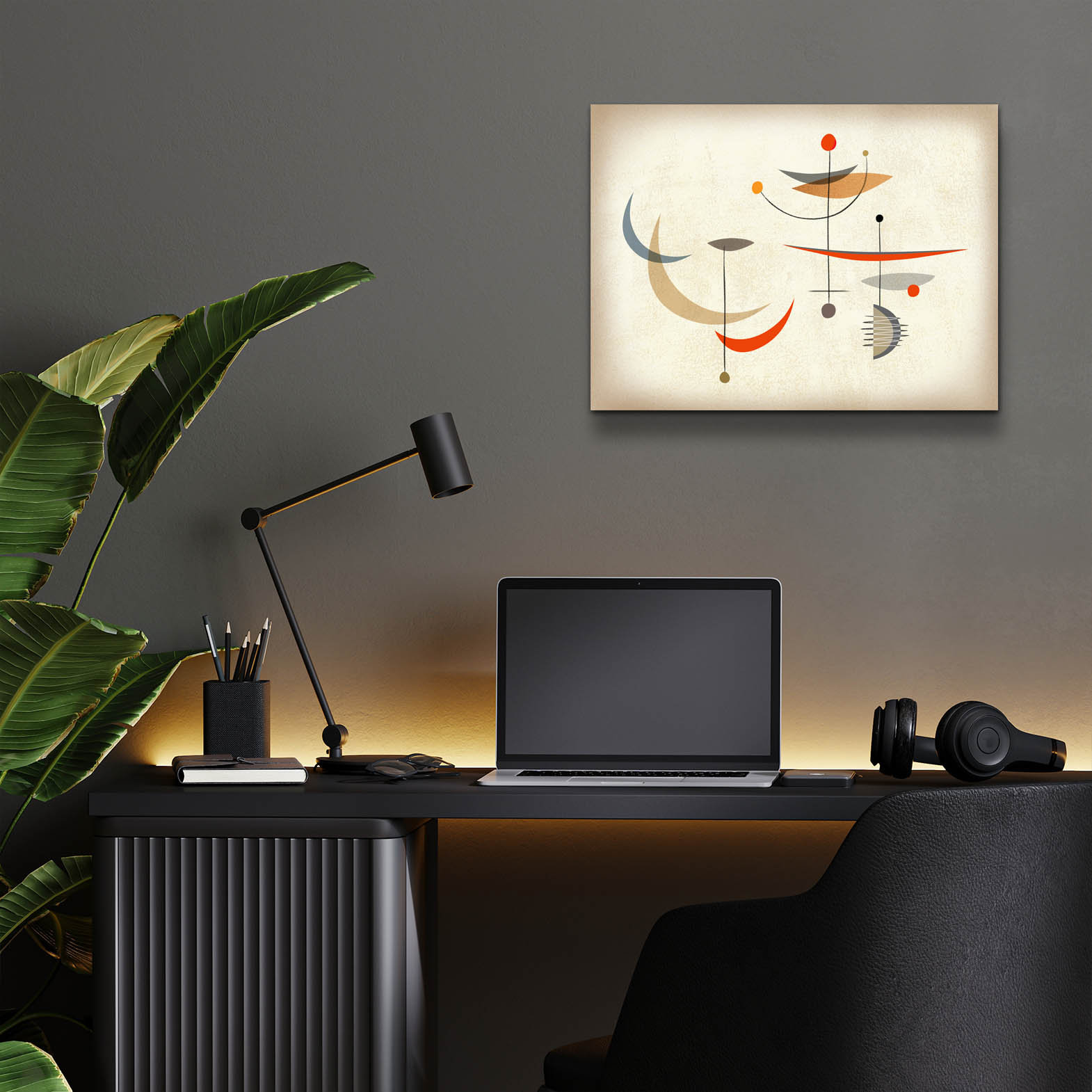Wrought Studio™ " Atomic Balance " by James Theodore | Wayfair