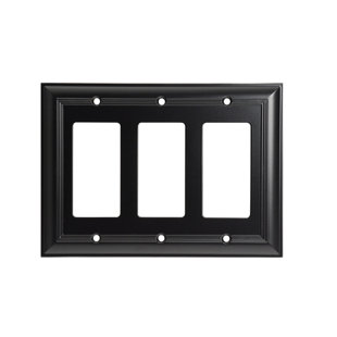 3-Gang Switch Plates You'll Love | Wayfair
