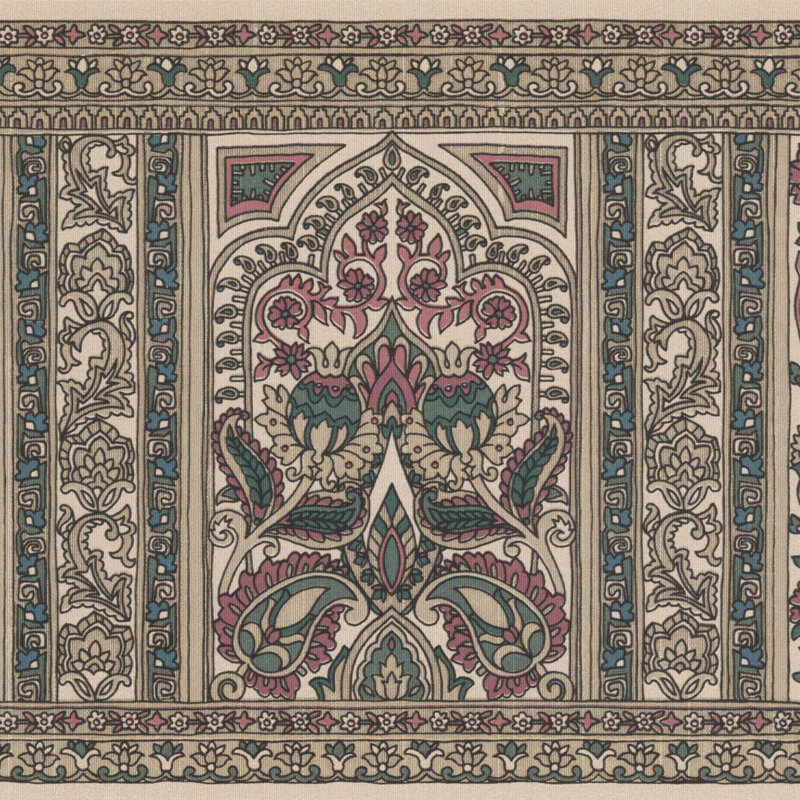 Astoria Grand Cousar 15' L x 7" W Wallpaper Border | Wayfair