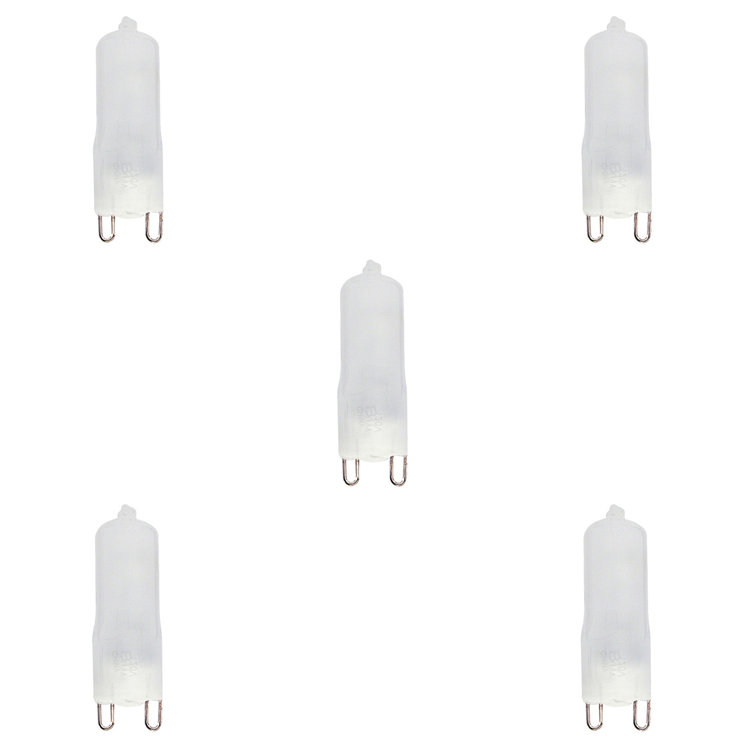 Bulbrite Industries 75 Watt T4 G9/Bi-pin Dimmable 2900K Halogen Bulb ...