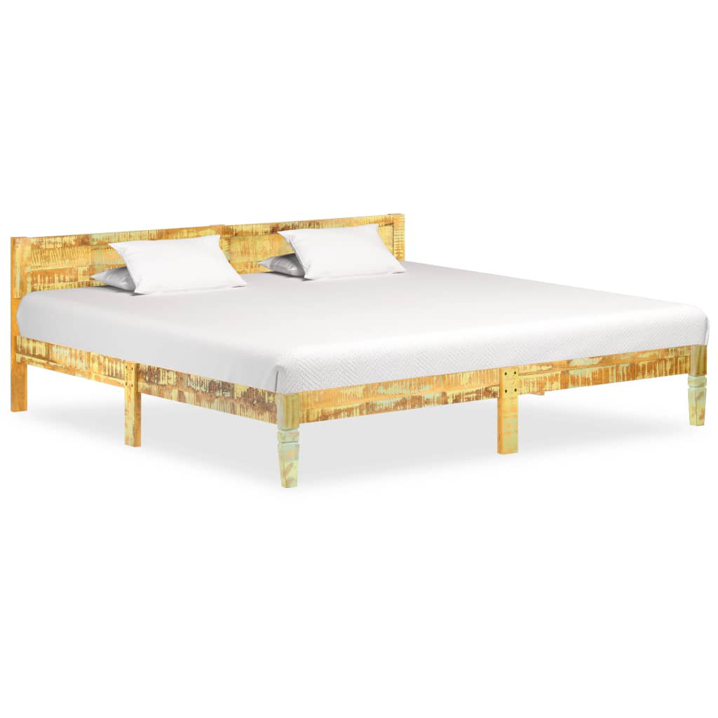 Foundry Select Bed Frame Reclaimed Wood Color Solid Reclaimed Wood ...