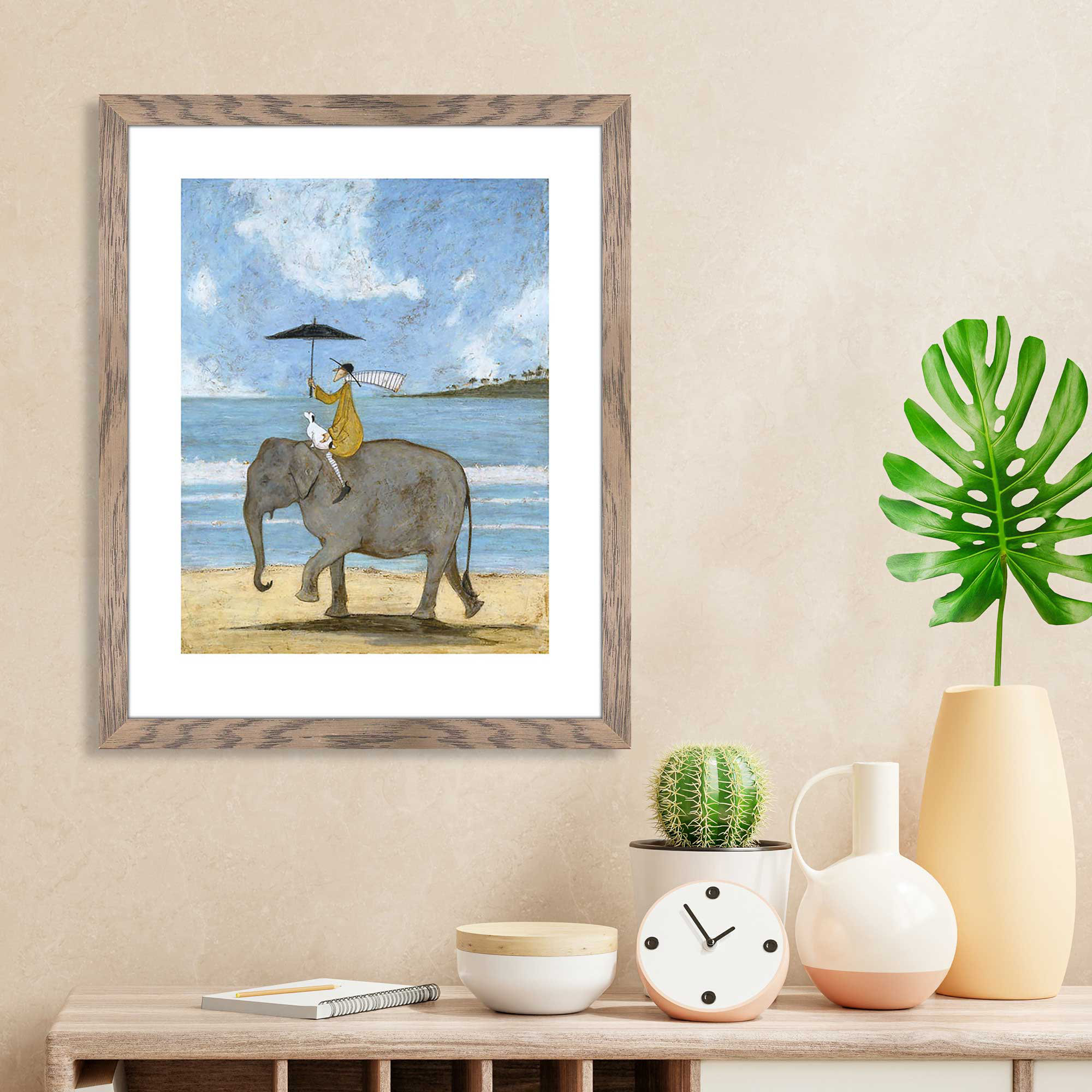 Dovecove 706-6756 On The Edge Of The Sand by Sam Toft - Picture Frame ...