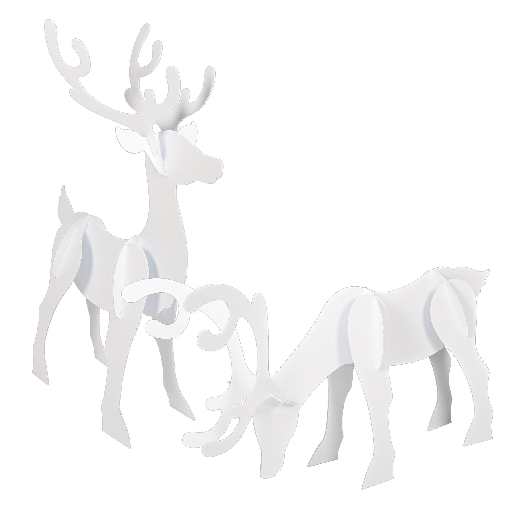 Canora Grey Christmas 3-D Reindeer Props | Wayfair
