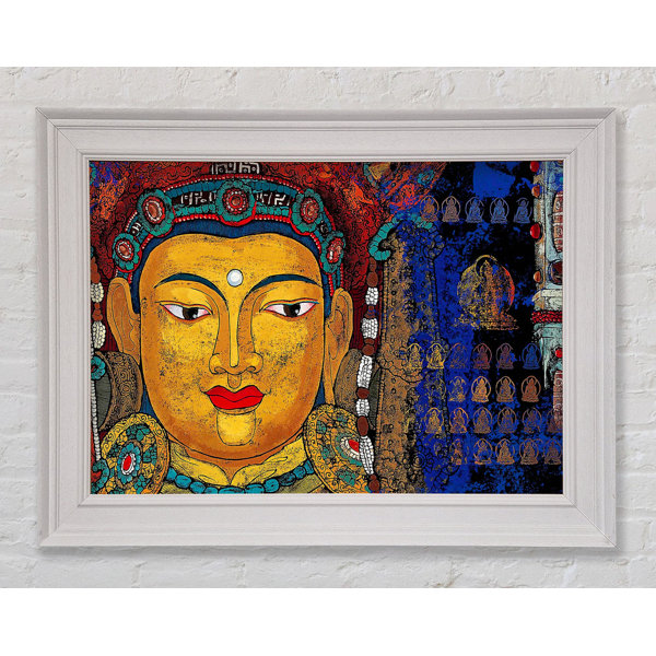 Bright Star Tibetan Art Buddha - Single Picture Frame Print | Wayfair.co.uk