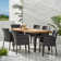 Bay Isle Home Delmar 6 - Person Round Outdoor Dining Set & Reviews ...