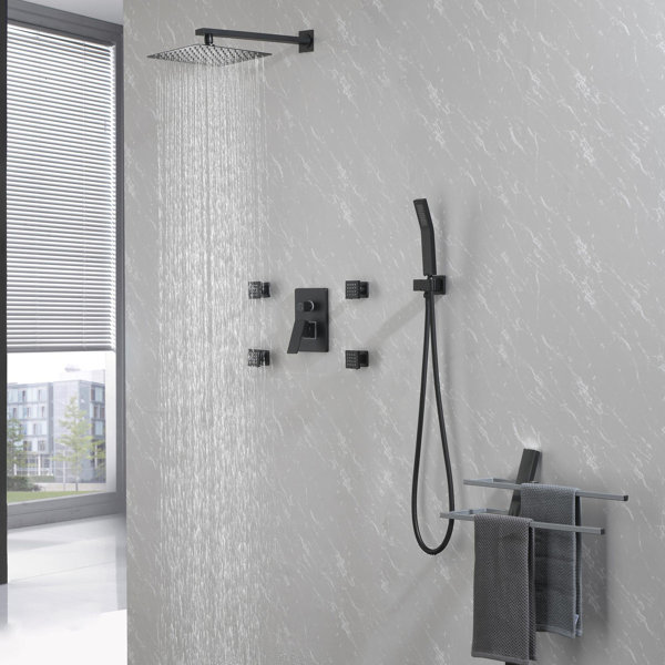 Dmond Full Body Shower System with Body Jets and Handheld Shower ...