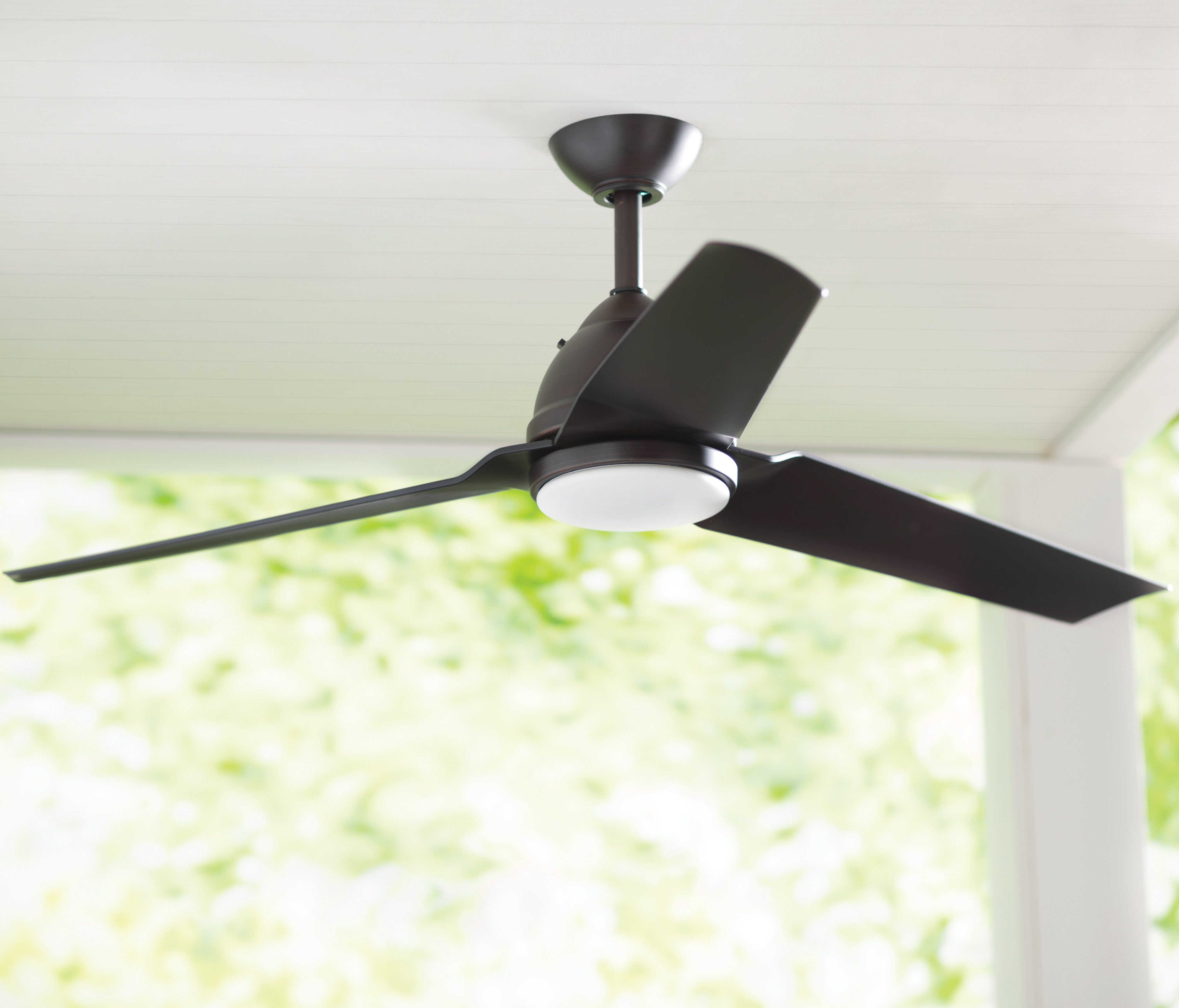 Minka Aire 54" Java 3-Blade Outdoor LED Propeller Ceiling Fan with ...