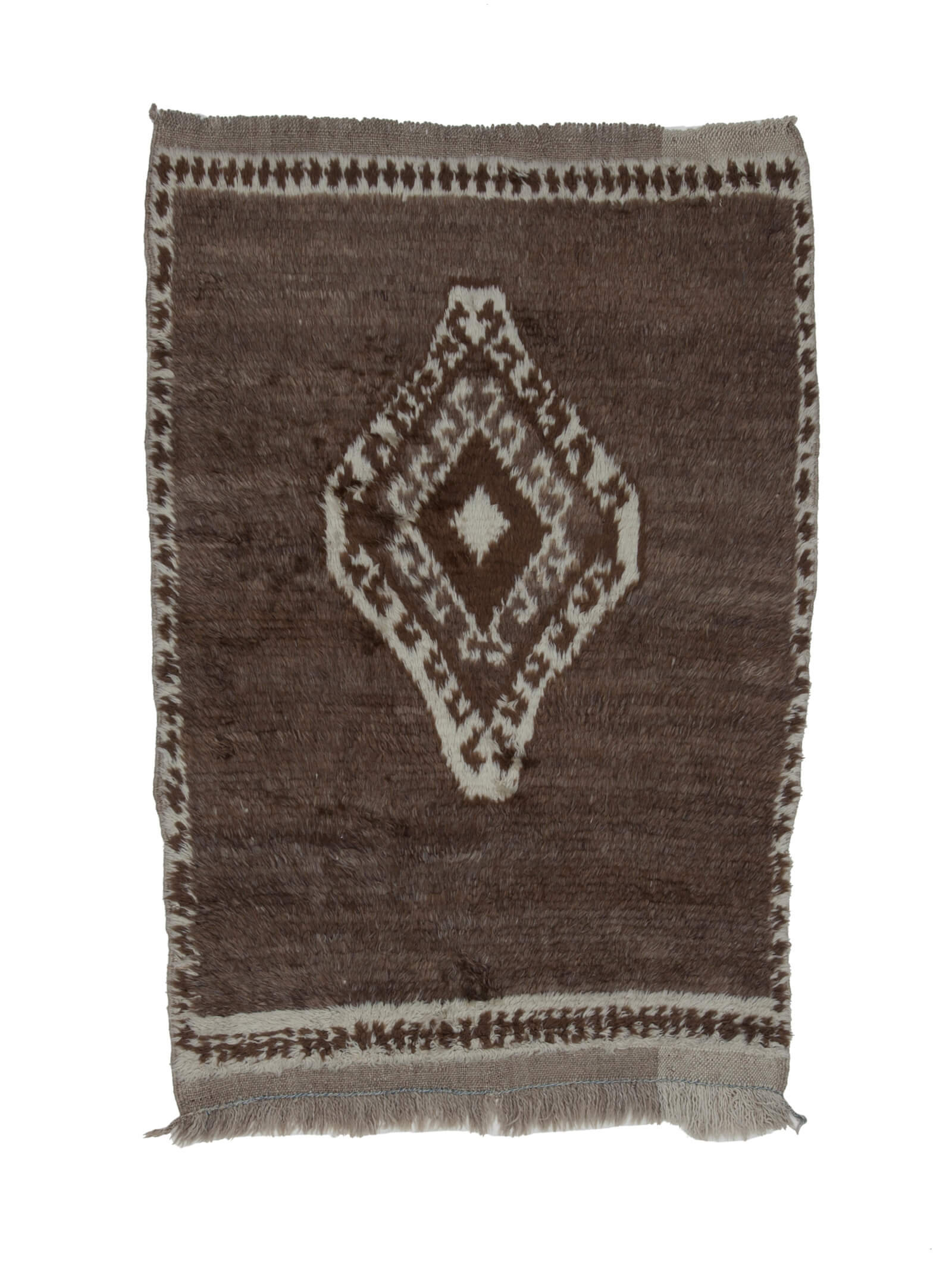 Lofy Tulu Geometric Machine Woven Rectangle 3'6" x 5'5" Cotton Indoor ...