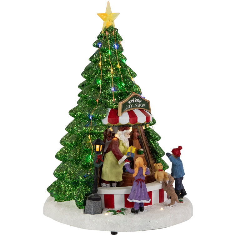 Northlight Santa's Toy Shop Christmas Village Display - Wayfair Canada