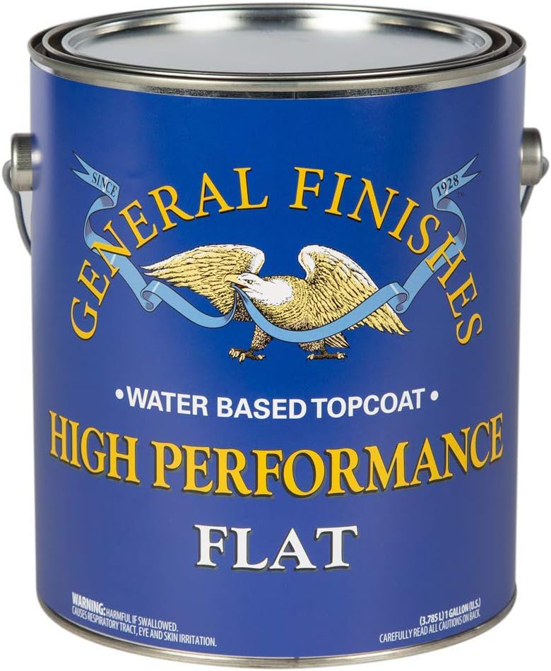 General Finishes High Performance Water Based Flat Topcoat | Wayfair