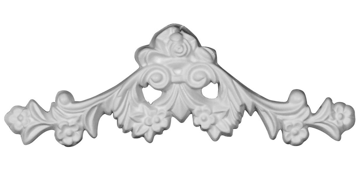 Ekena Millwork Dublin 2 3/8" H x 6 1/2" W x 3/4" D Onlay | Wayfair