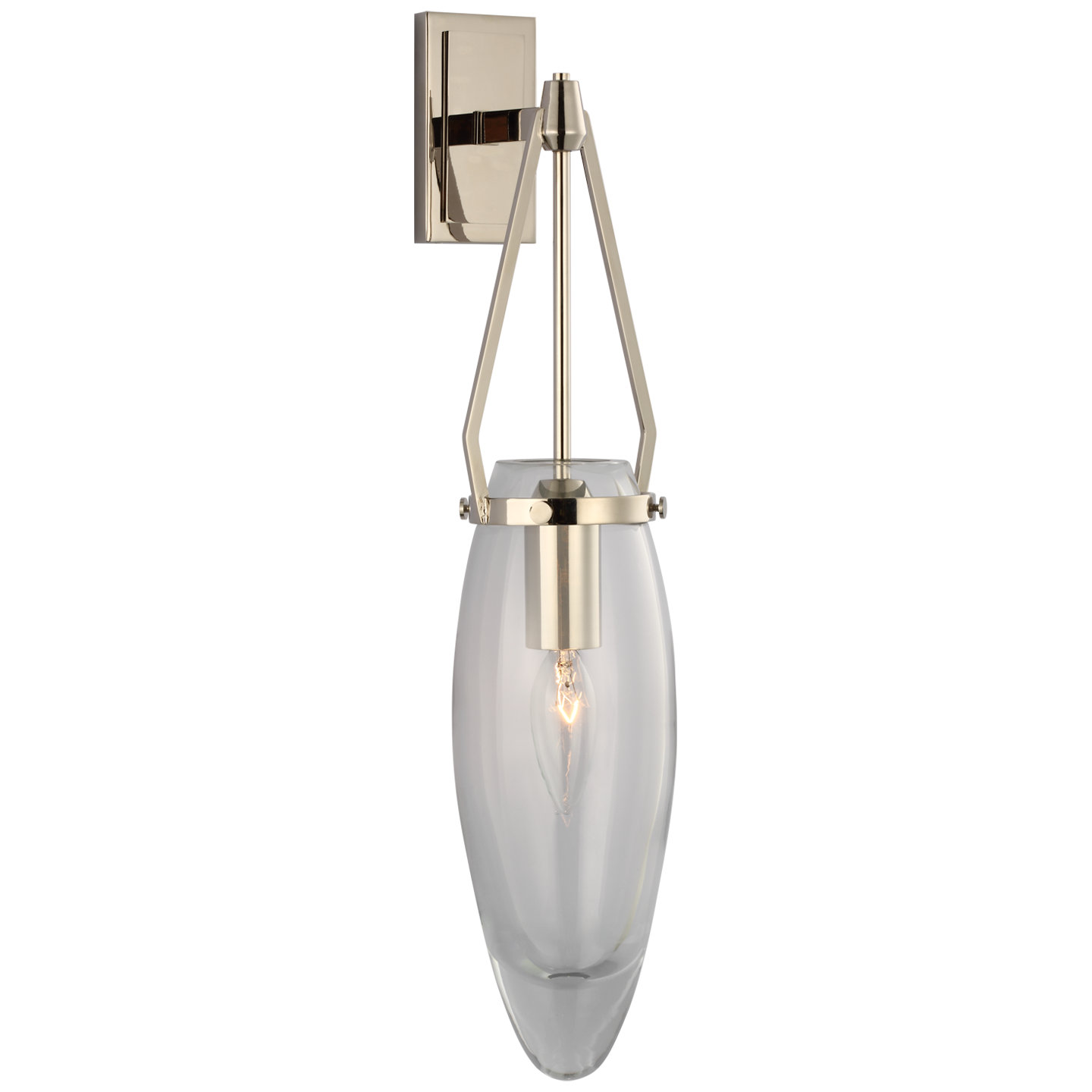 Visual Comfort Signature Chapman & Myers Myla Medium Bracketed Sconce ...