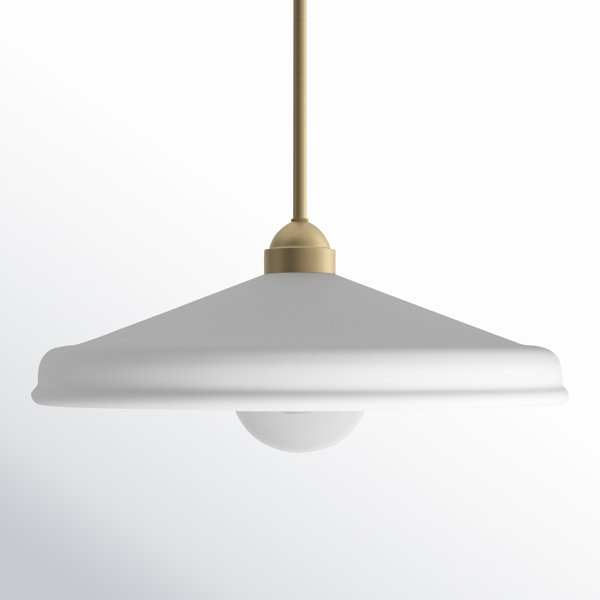 Delilah Single Light Metal Dimmable Pendant | Birch Lane