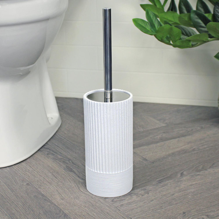17 Stories Jamhal Free-Standing Toilet Brush & Holder | Wayfair.co.uk