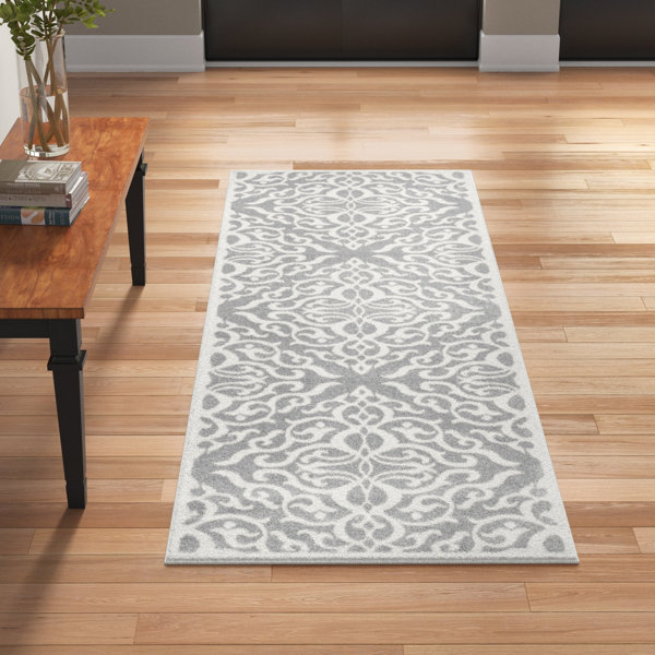 Lark Manor Isidore Damask Machine Woven Area Rug & Reviews | Wayfair.co.uk