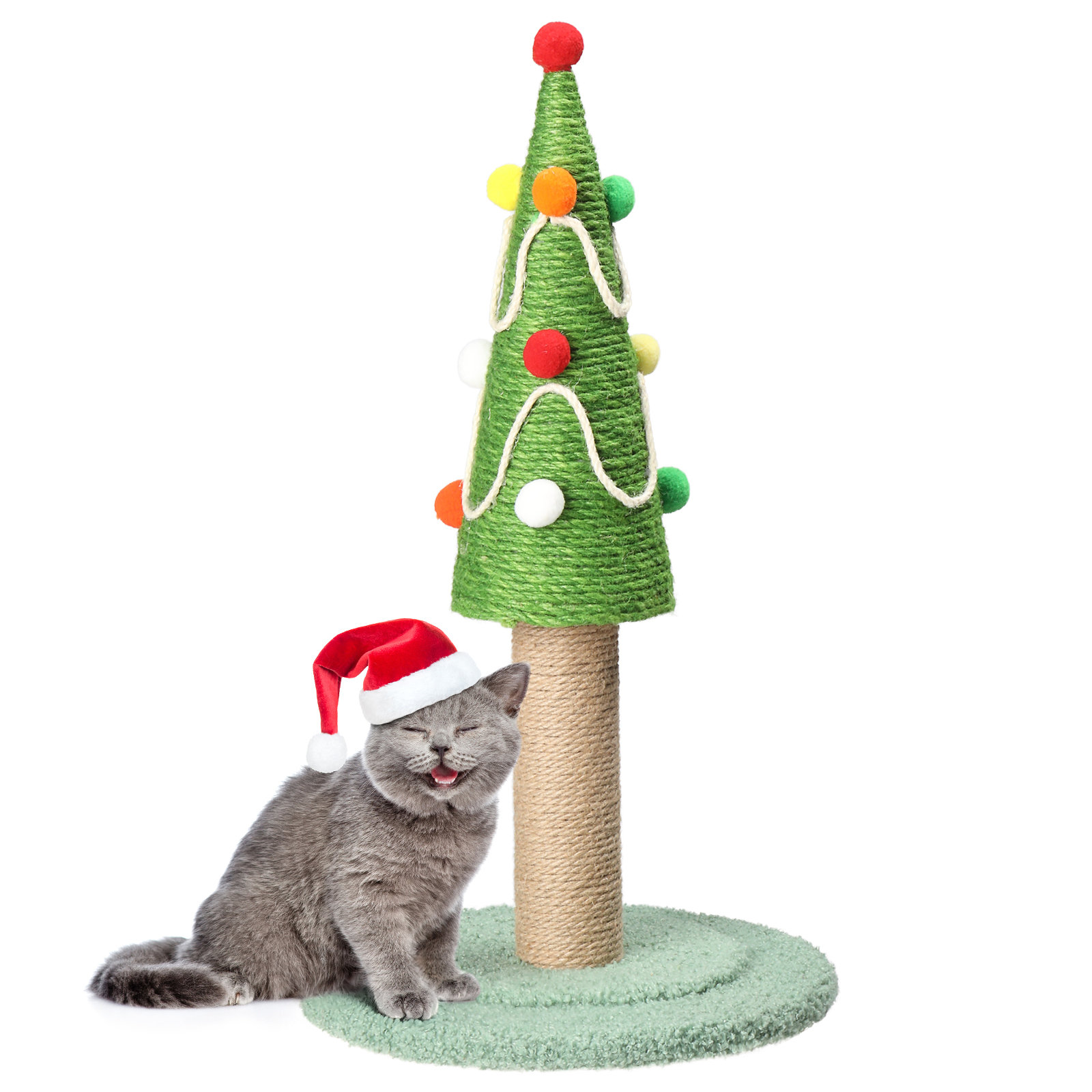 Tucker Murphy Pet™ 21.5'' Christmas Tree Cat Scratching Post | Wayfair