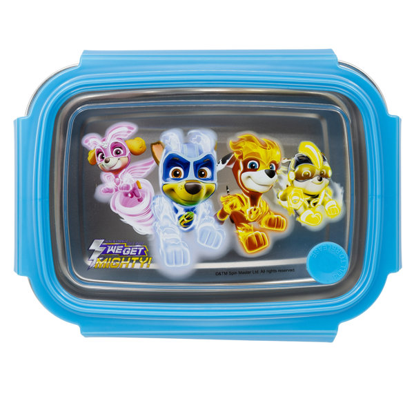 Disney STOR STAINLESS STEEL LARGE RECTANGULAR SANDWICH BOX 1020 ML PAW ...