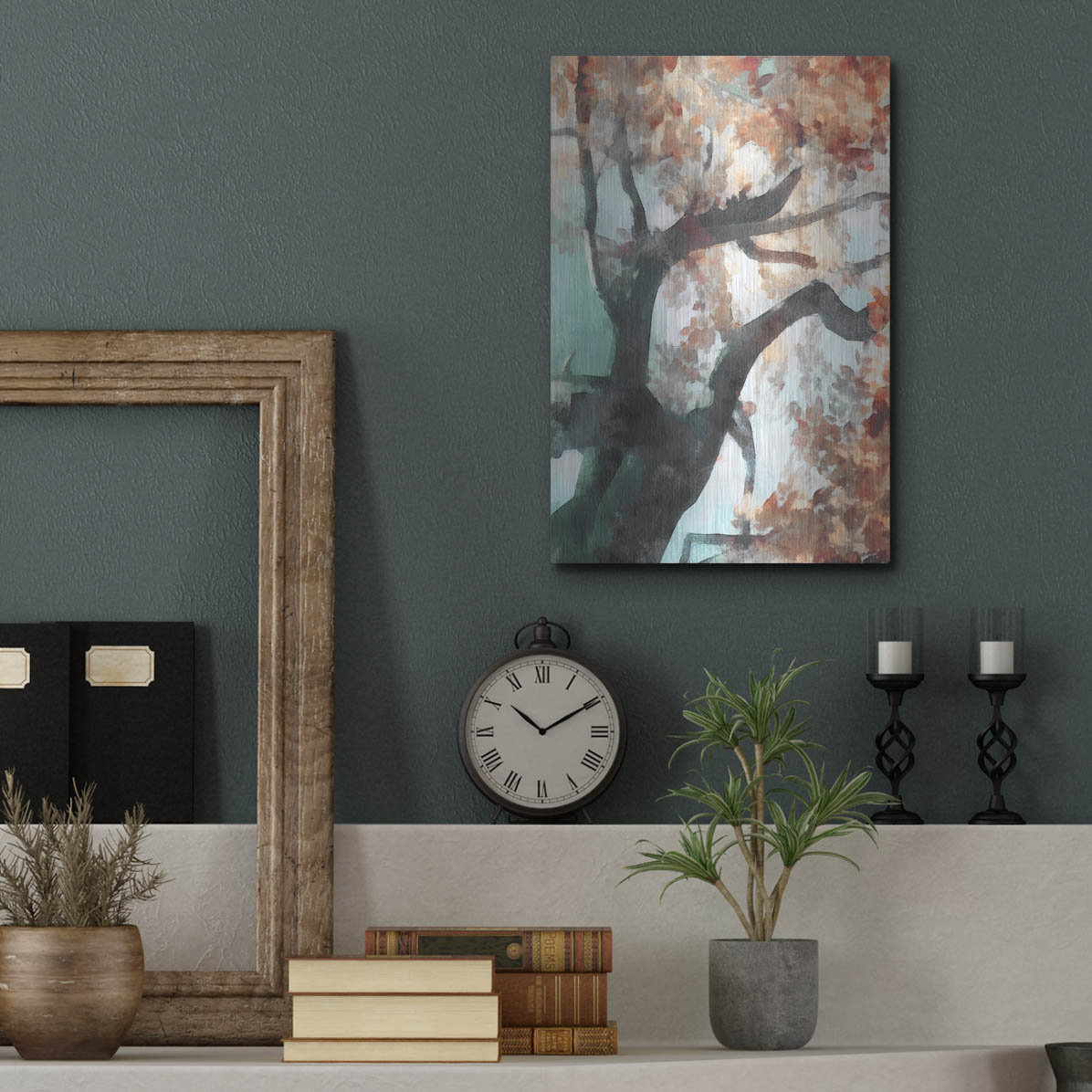 Winston Porter Fall Tree 1' by Alonzo Saunders Metal Wall Art | Wayfair