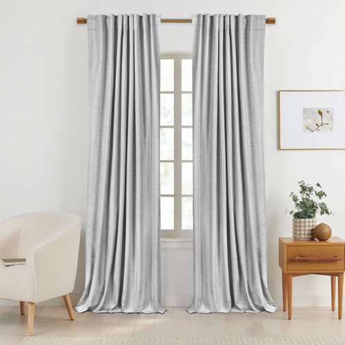 White Curtains & Drapes You'll Love | Wayfair