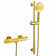 Canora Grey Azaleyah Thermostatic Shower Mixer Shower Set Round Handset ...