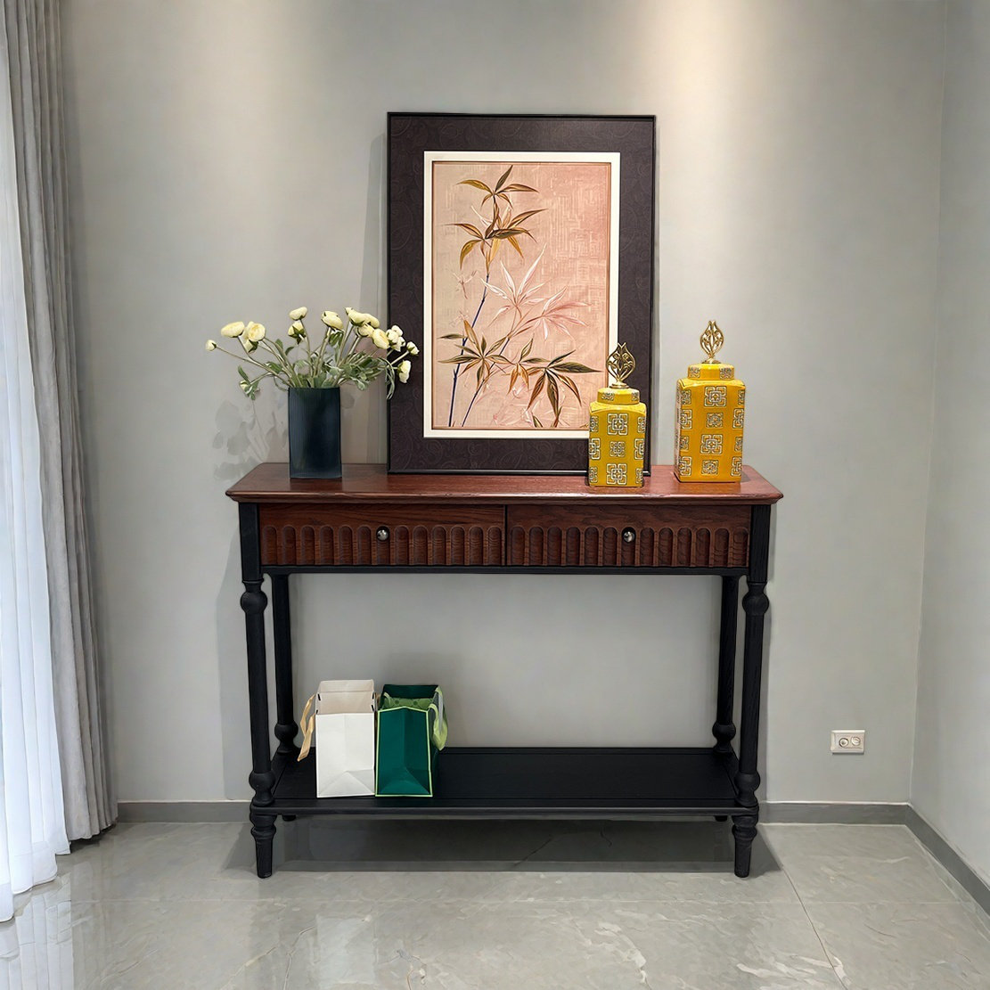 Canora Grey Retro Multifunctional Practical Console Table | Wayfair