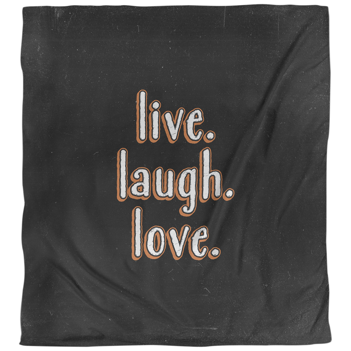 ArtVerse Quotes Live Laugh Love Single Reversible Duvet Cover - Wayfair ...