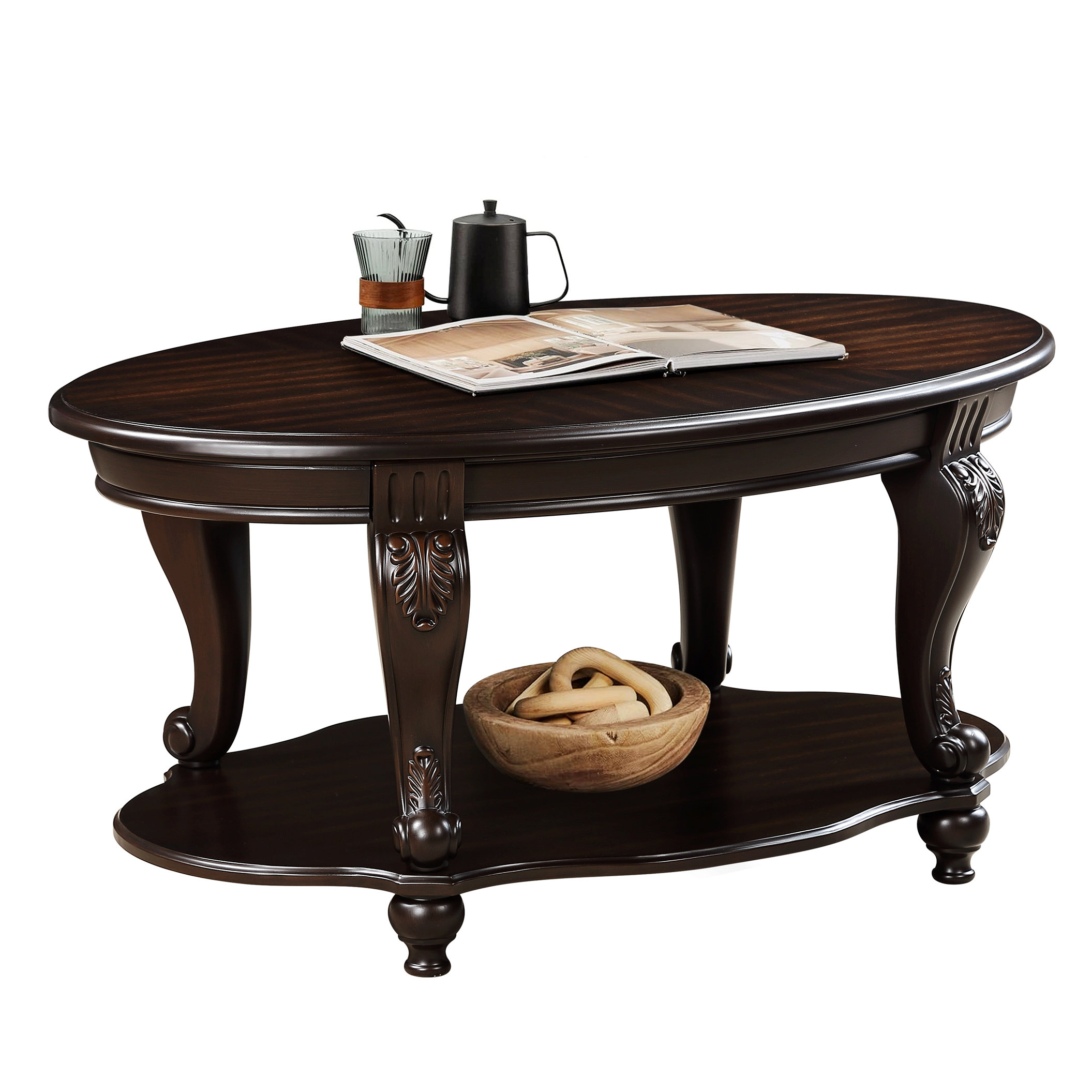 Canora Grey Charming Living Room Coffee Table Set for Various Spaces ...