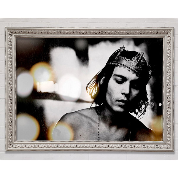 17 Stories Johnny Depp Crown - Single Picture Frame Art Prints ...